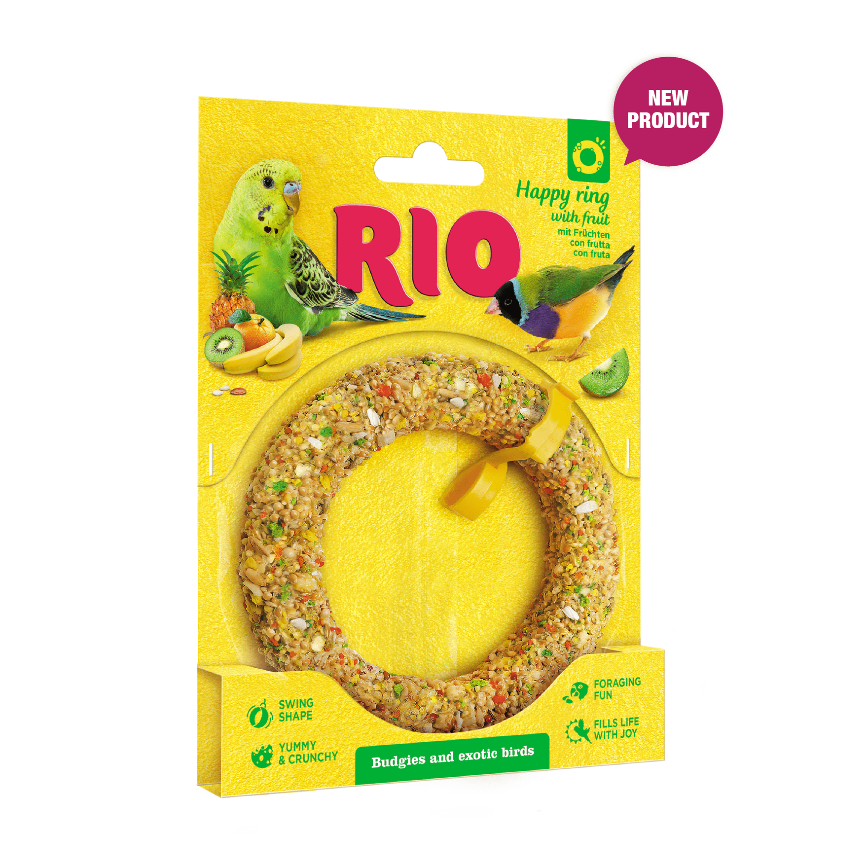 RIO Happy ring for budgies and exotic birds – Pets Qatar