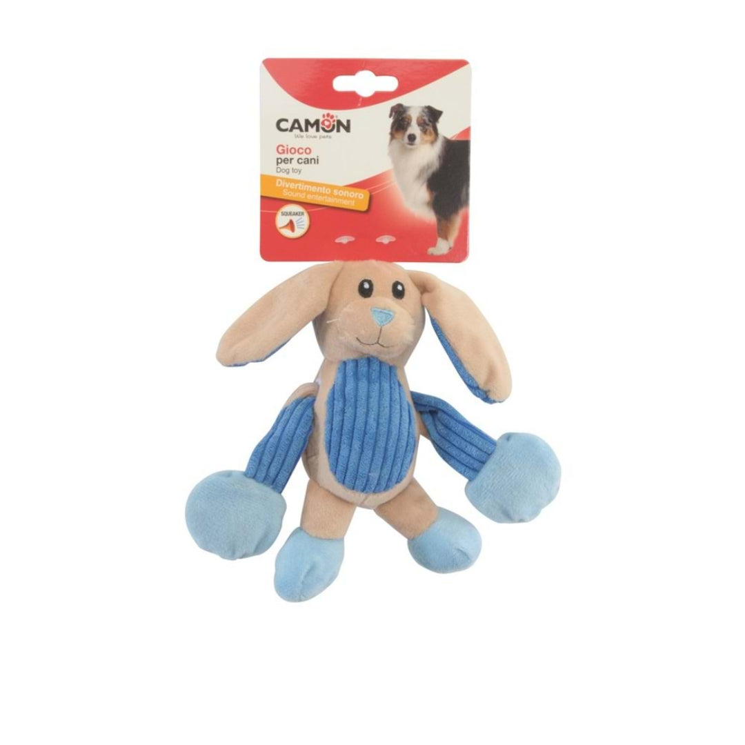 Camon Squeaky Rabbit and Monkey 28 cm – Pets Qatar
