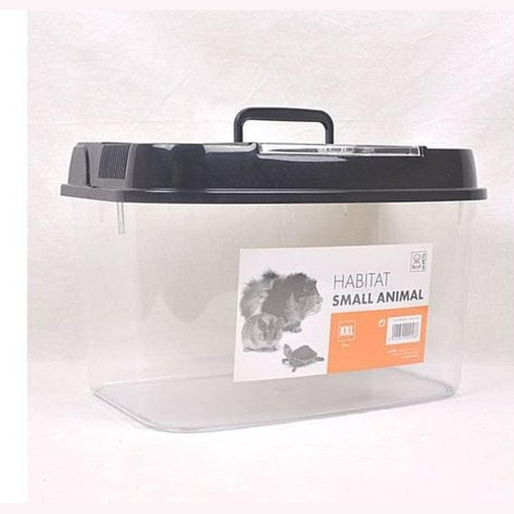 HABITAT SMALL ANIMALS - XL BLACK | Plastic Storage Box | Pet Shop Doha ...