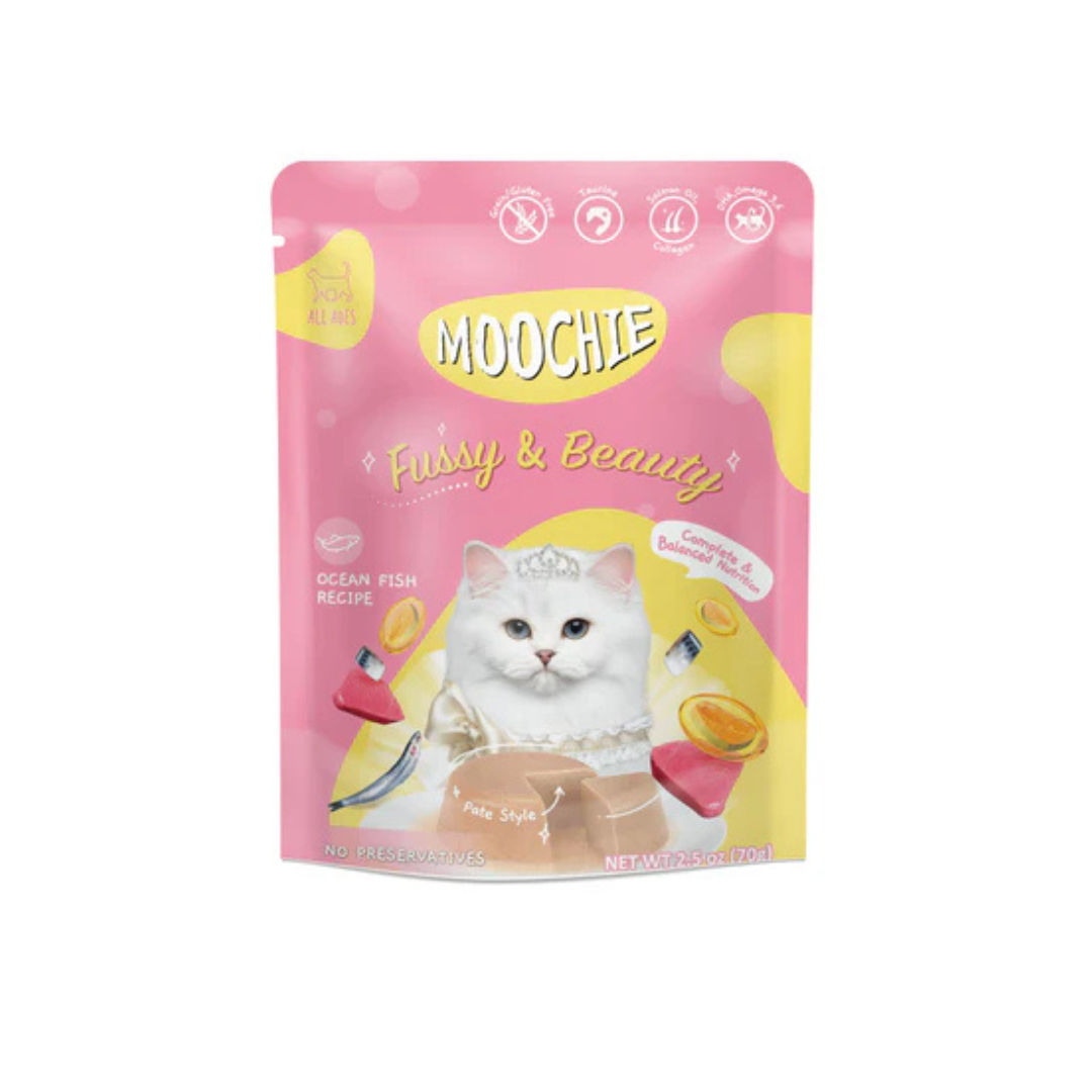 Moochie Cat Food Ocean Fish Recipe – Pets Qatar