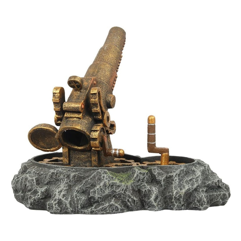 Steampunk canon Action Air 16,3x11,5x13,6CM Multicolour – Pets Qatar