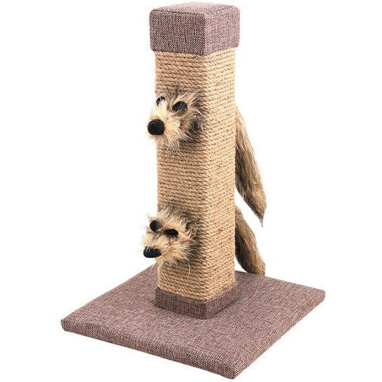 Pawise Cat Scratching Post W/Toy – Pets Qatar