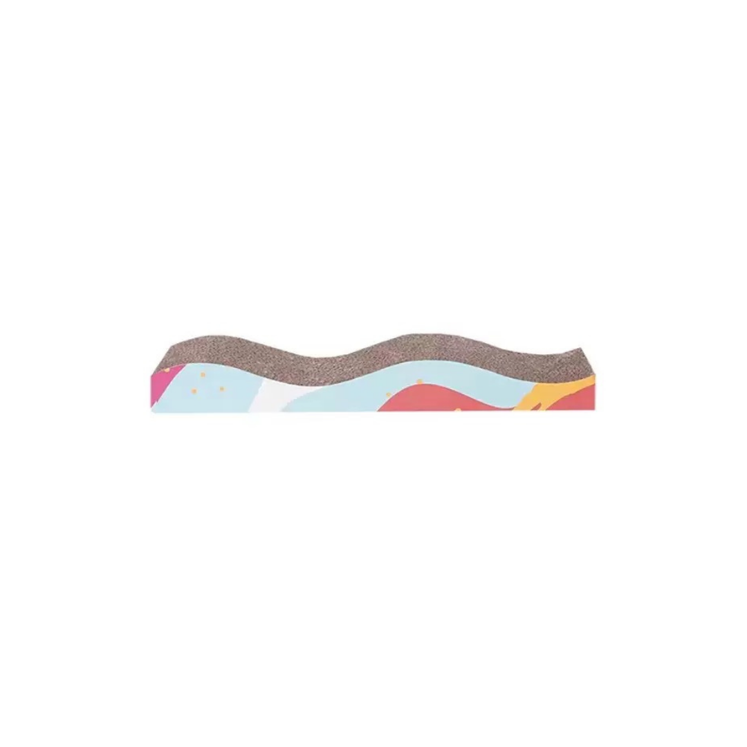Wave Corrugated Cat Scratching Board – Pets Qatar
