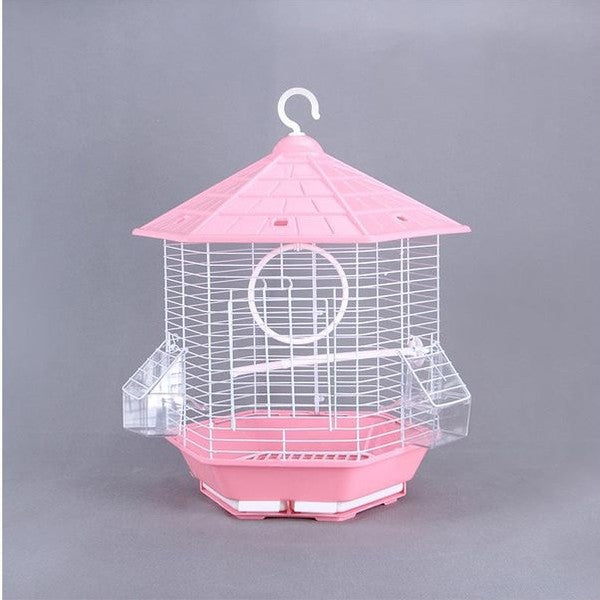 Bird Cage As Photo Pink – Pets Qatar