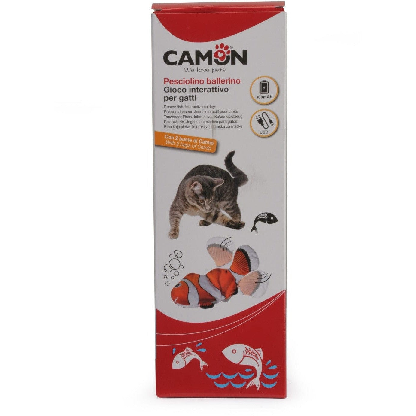 Interactive Cat Toy - Flopping Fish With Usb Charger – Pets Qatar