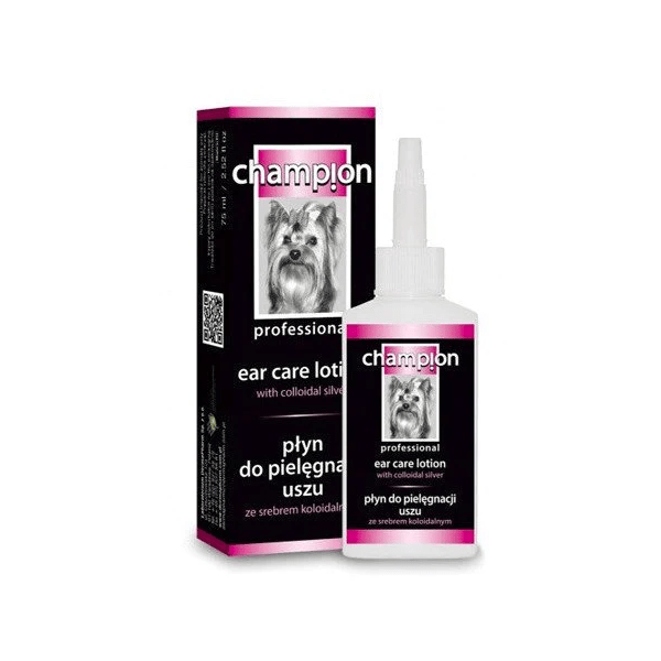 Champion Ear Care Lotion with Colloidal Silver – Pets Qatar