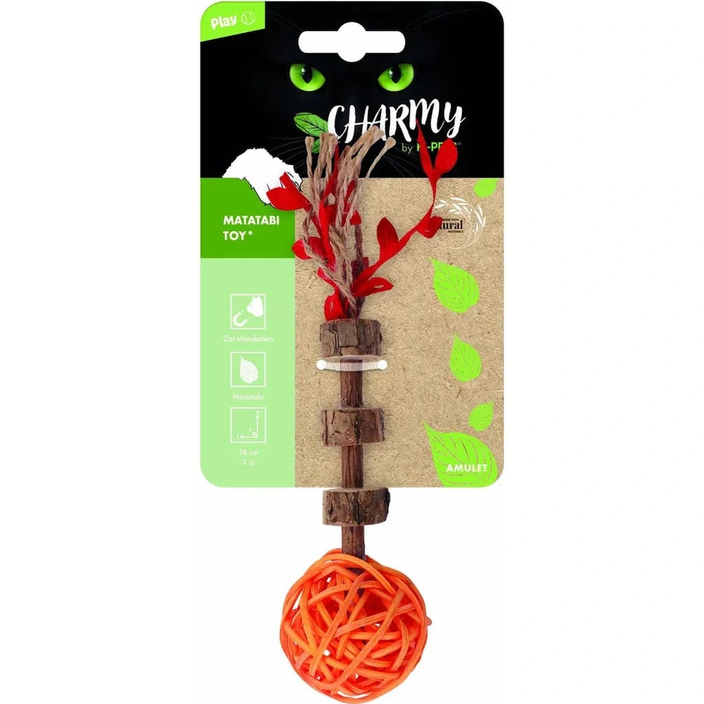 Charmy Matatabi Toy - Amulet Orange – Pets Qatar