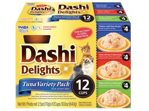 Dashi Delights Tuna Variety Pack 12 Cups – Pets Qatar