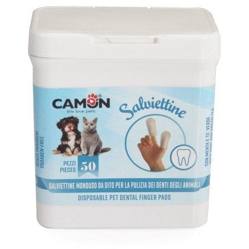 Disposable Pet Dental Finger Pads (50Pcs) – Pets Qatar