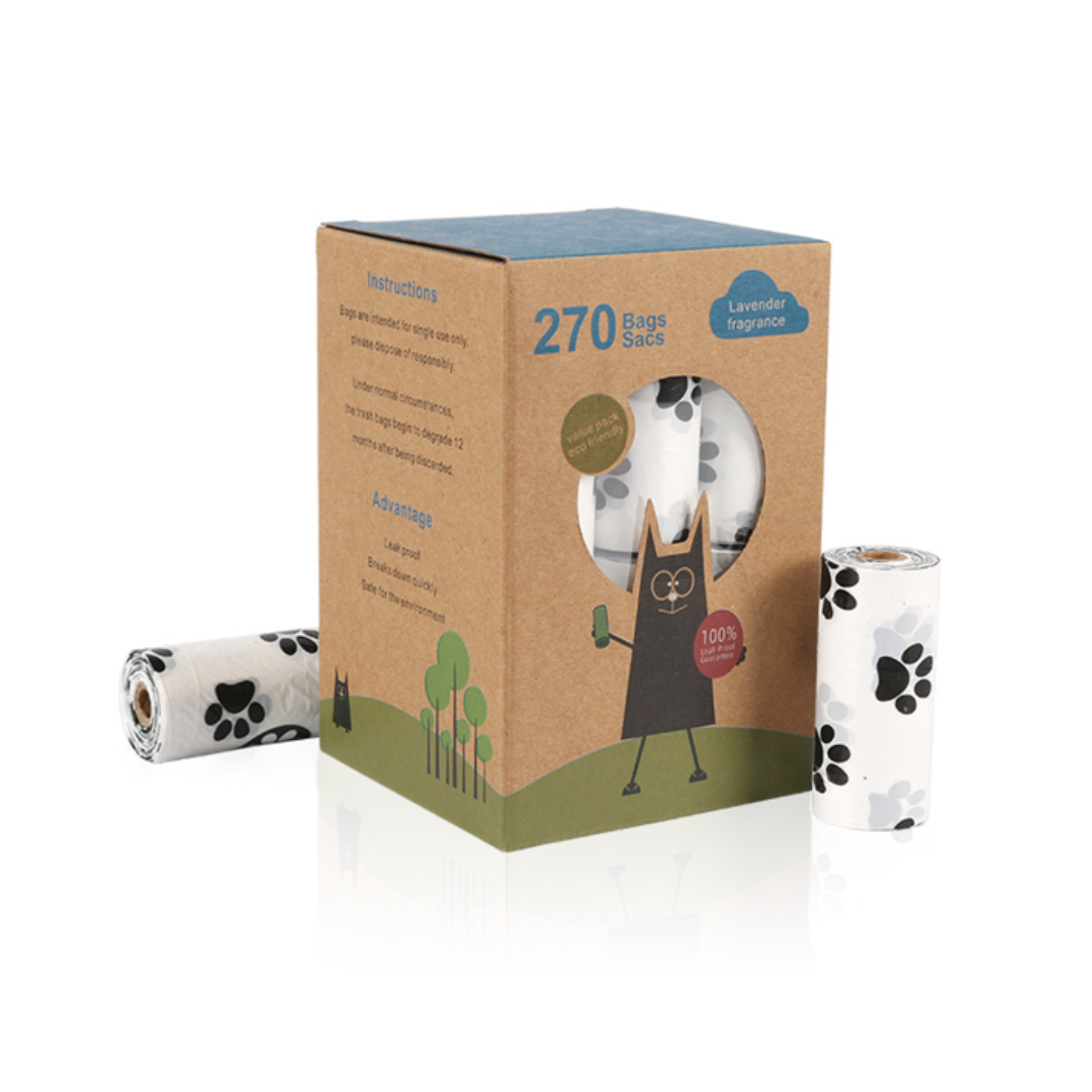 Epi Degradable Bag (Footprint Printing) 18 Rolls/Box – Pets Qatar