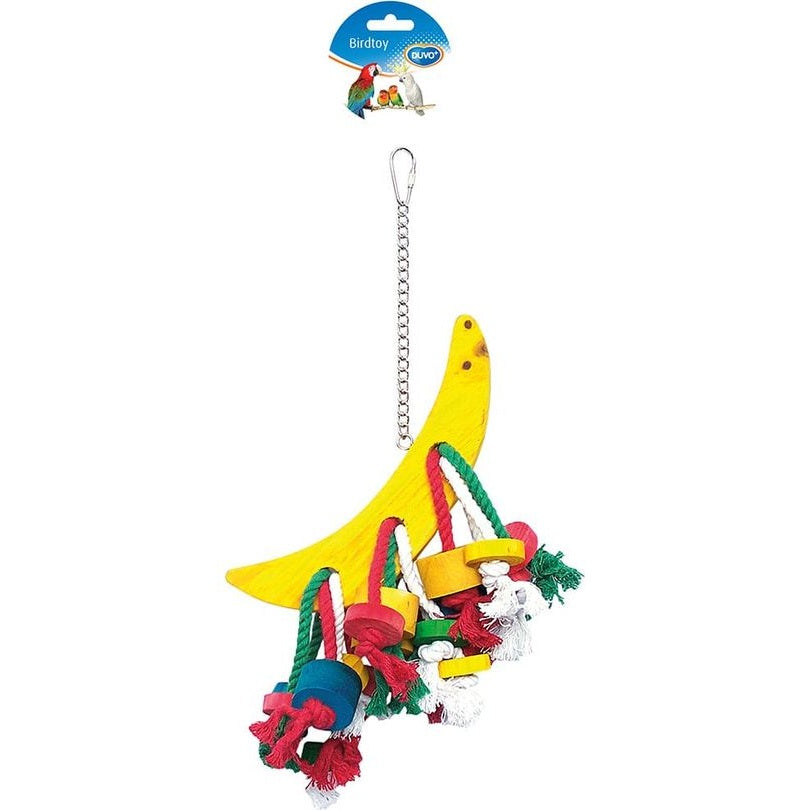 Half A Moon With Rope & Colourful Cubes 50cm – Pets Qatar