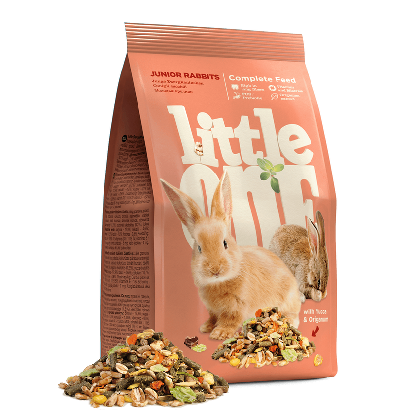 Little One Feed For Junior Rabbits, 15 Kg – Pets Qatar