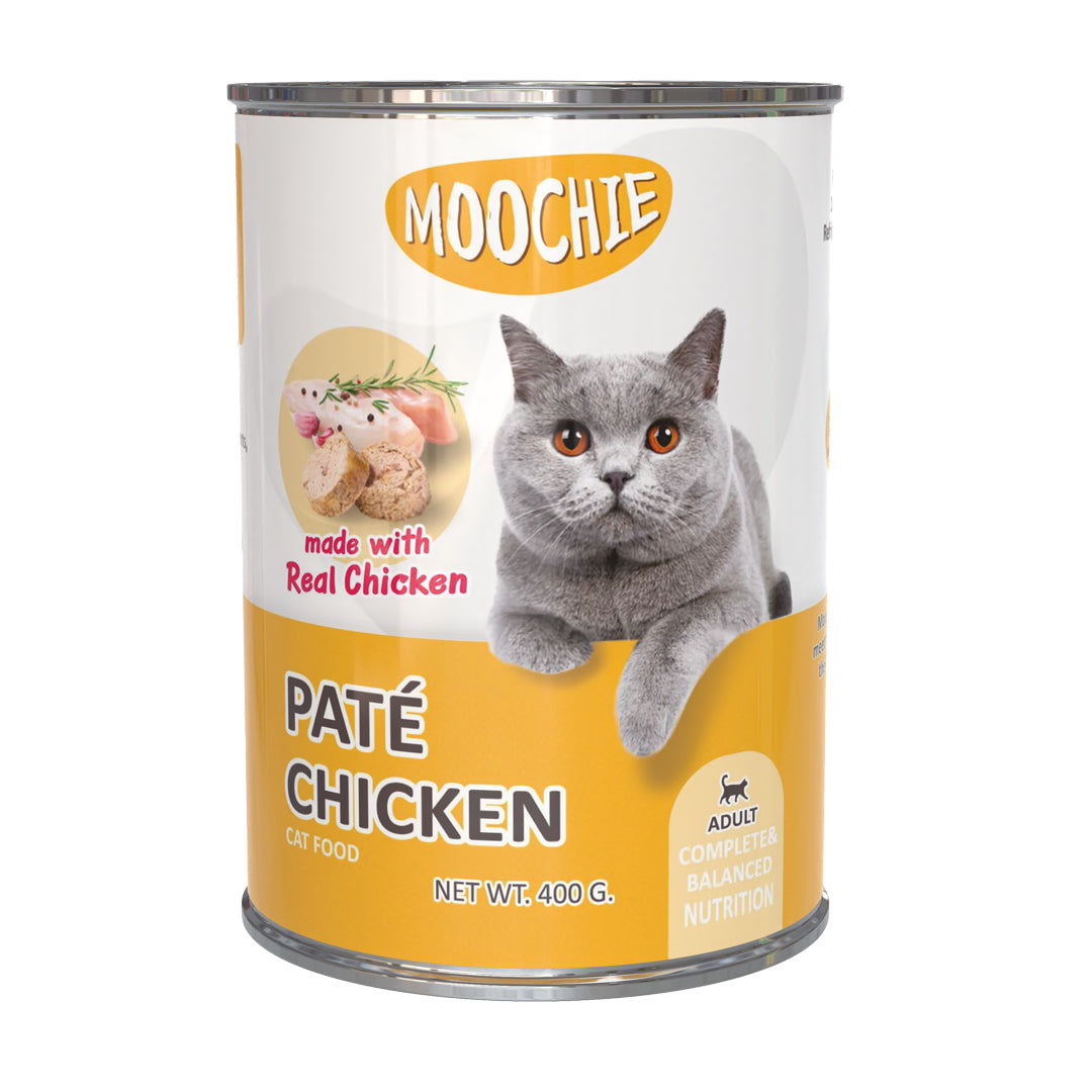MOOCHIE PATE CHICKEN 400g – Pets Qatar