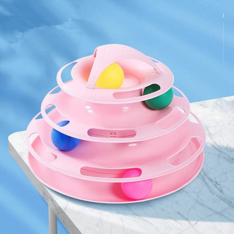 Kano Space Tower (Four-Tier Cat Toy) – Pets Qatar