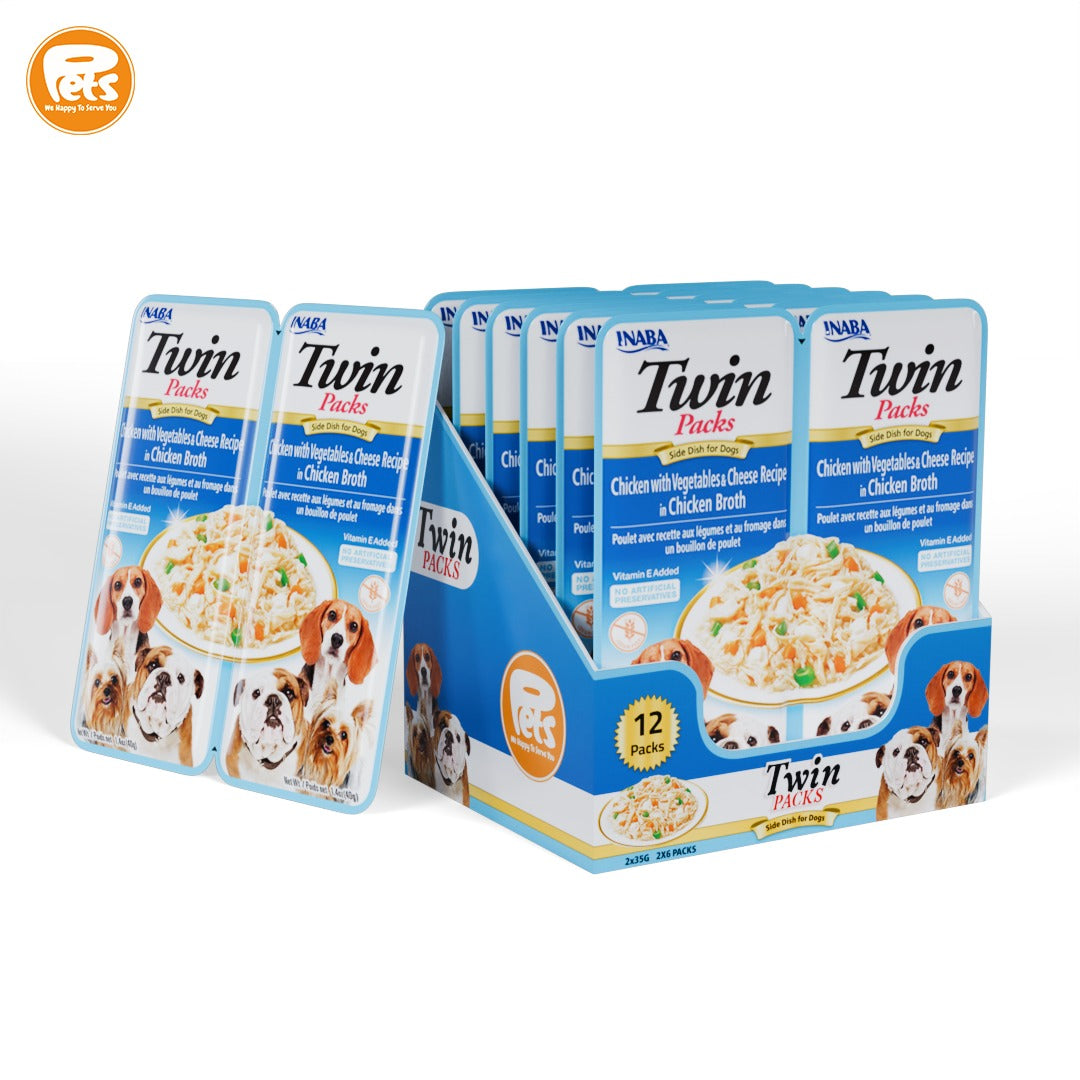 Twin Packs Chicken with Vegetables & Cheese Recipe in Chicken Broth 2x ...