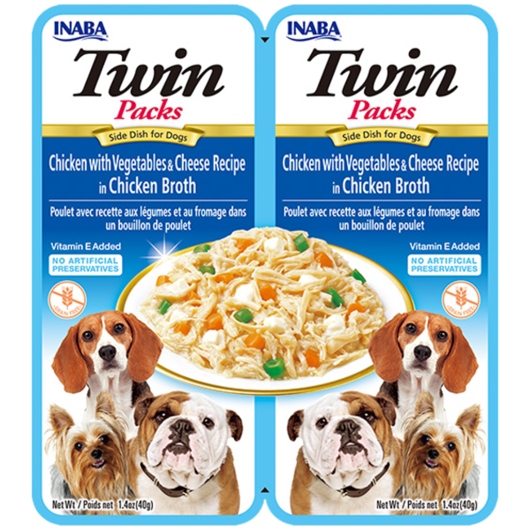 Twin Packs Chicken with Vegetables & Cheese Recipe in Chicken Broth 2X ...