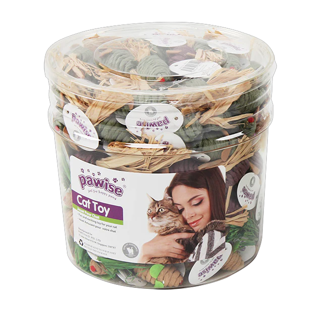 Paper Rope Mouse(CYLINDER) single piece – Pets Qatar