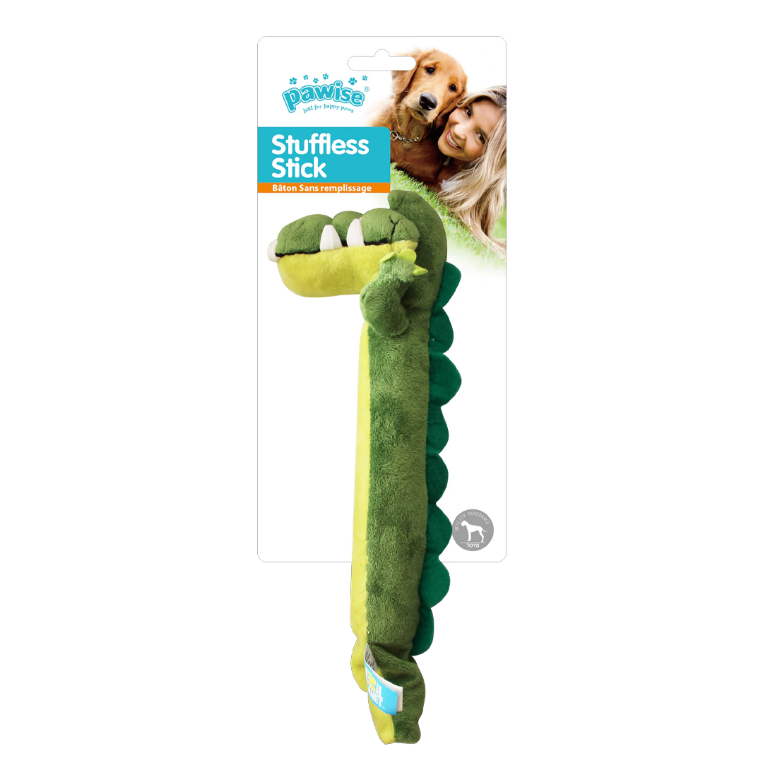 AFP Stick Gator Textured Chew Toy for Dogs, 40cm – Pets Qatar