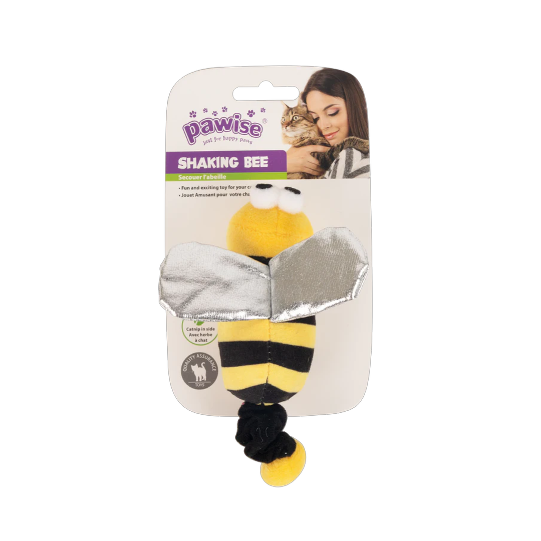 PAWISE Shkaing Bee Cat Toy – Pets Qatar