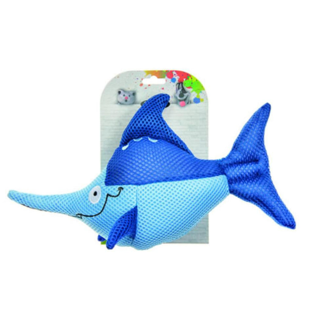 IMAC SWORDFISH MESH PLUSH TOY - 30x20cm – Pets Qatar