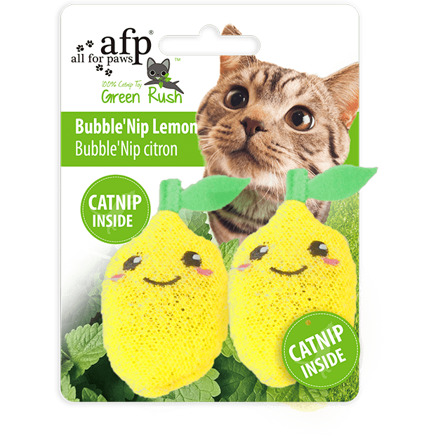 AFP Green Rush-Bubble`Nip Lemon – Pets Qatar