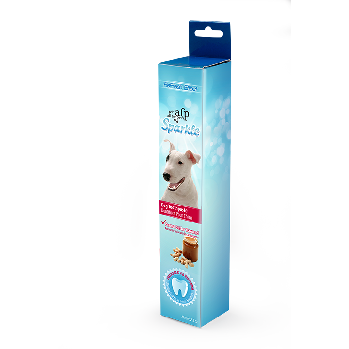 AFP Sparkles - Toothpaste - Peanut Butter Flavor 2.1oz – Pets Qatar