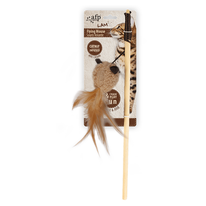 AFP Lambswool - Flying Mouse – Pets Qatar