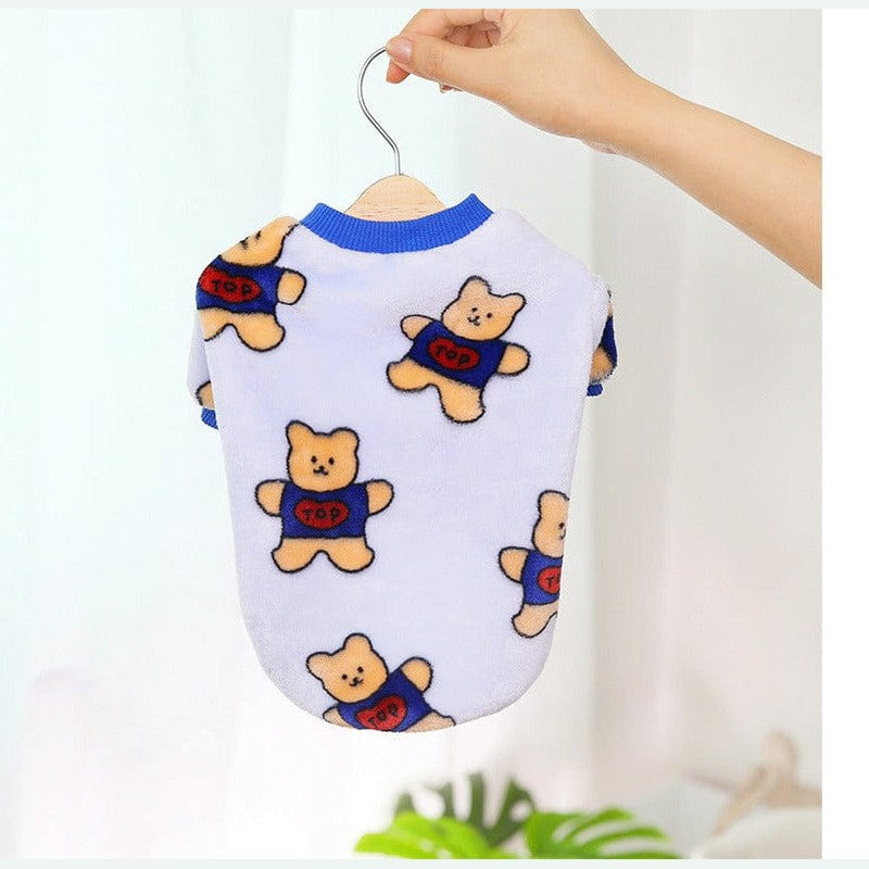 Pet Clothes Blue Bear - Stylish & Comfortable | Pets QTR Doha – Pets Qatar